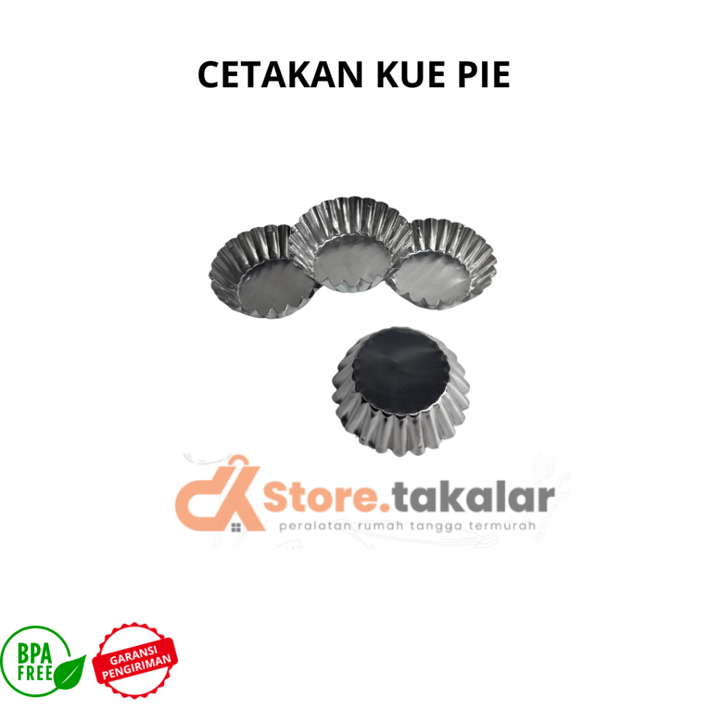 Jual Cetakan Kue Pie 20 Pcs / Cetakan Pie Susu / Cetakan Kue Pie Mini ...
