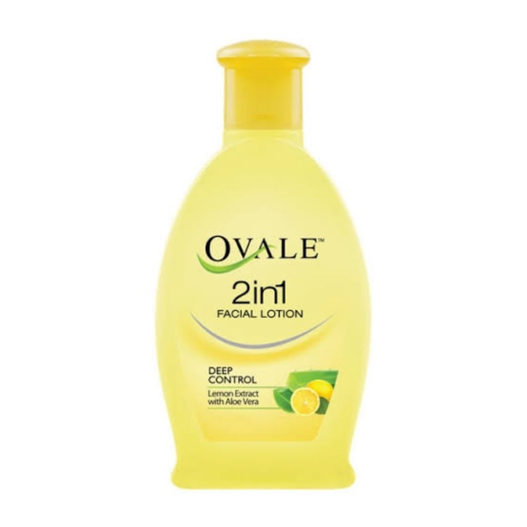 Jual Ovale 2in1 Facial Lotion Deep Control | Shopee Indonesia