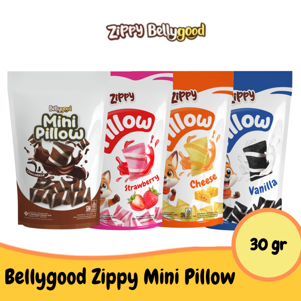 Jual Bellygood Zippy Mini Pillow Pouch 30 gr | Shopee Indonesia