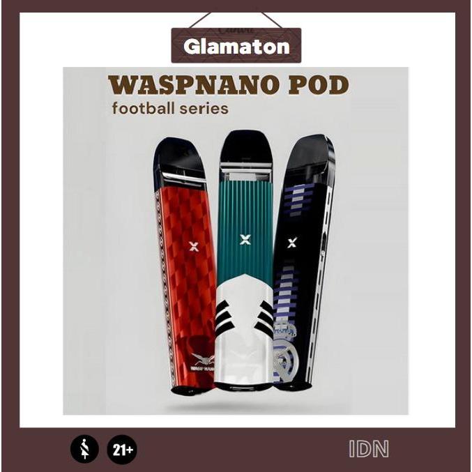 Jual DEVICE WASP NANO X POD KIT LIMITED EDITION FOOTBALL SERIES 100% ...