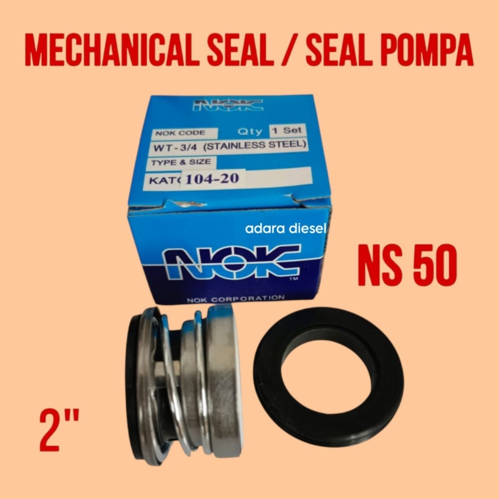 Jual Seal Pompa NS 50 - Mechanical Seal Katto ( 104 - 20) As 20 mm ...