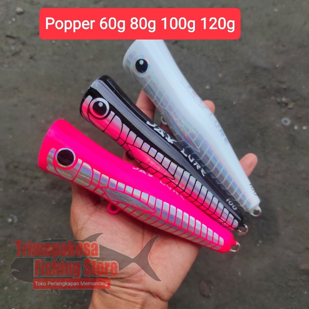 Jual Popper 60g 80g 100g 120g Jav Lure | Shopee Indonesia