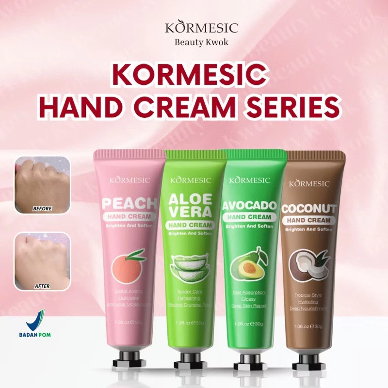 Jual [BPOM ] KORMESIC Hand Cream Floral Fruity Lotion Moisturizing ...