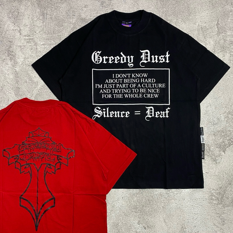 Jual GREEDY DUST CREW TSHIRT | Shopee Indonesia