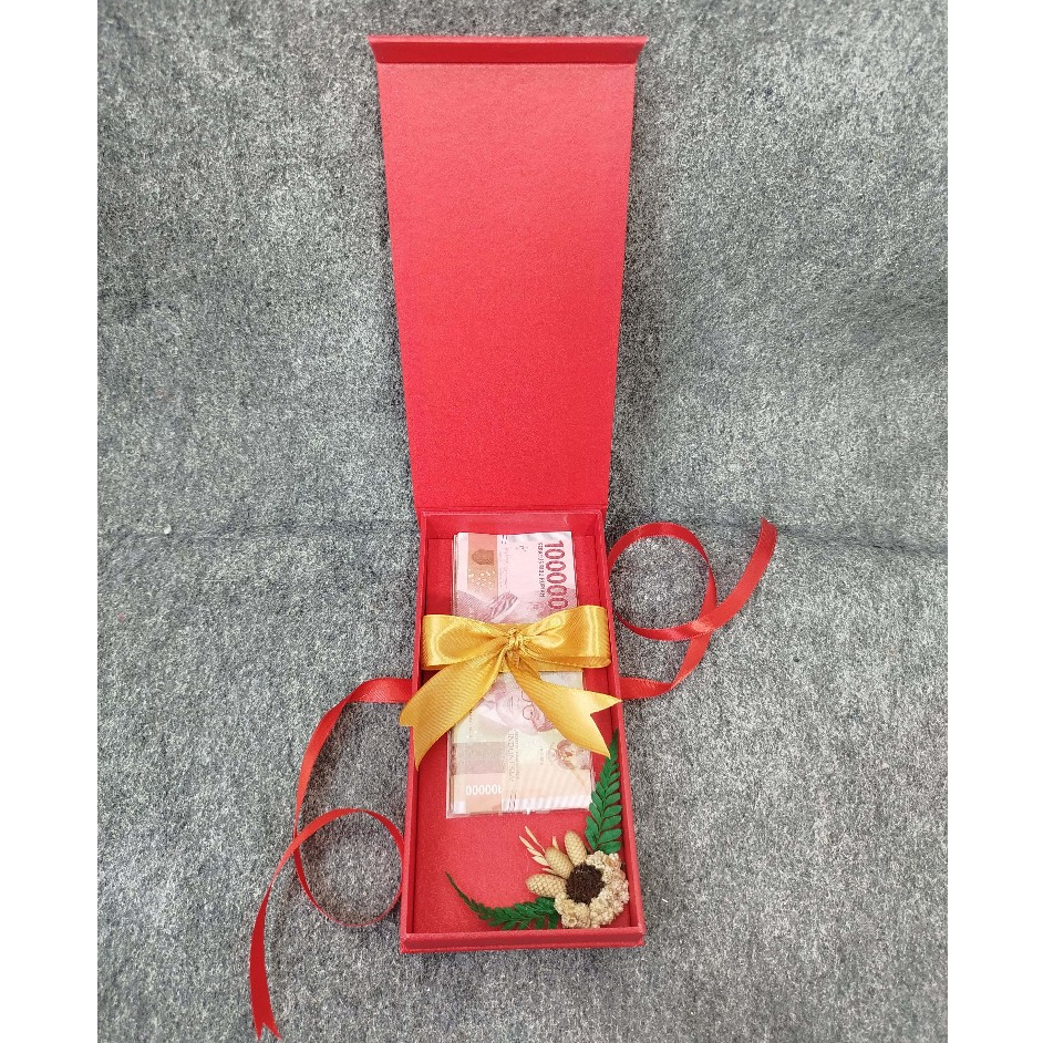 Jual Gift box Money (50-100 Lembar) / Hadiah Ulang tahun / Anniversary ...