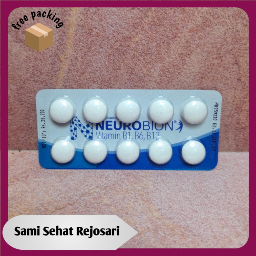 Jual 1 strip Neurobion 10 Tablet | Shopee Indonesia