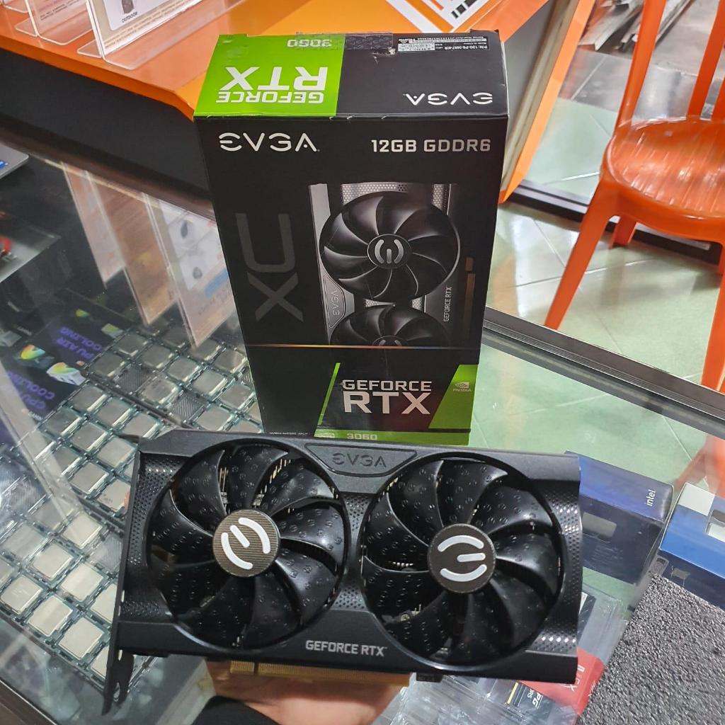 Jual VGA EVGA GeForce RTX 3060 XC Gaming, 12G-P5-3657-KR, 12GB GDDR6 ...