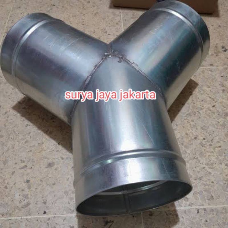 Jual Sok Ducting pipa Y 4 inch / Sock sambungan Y pipa 4 inchi | Shopee ...