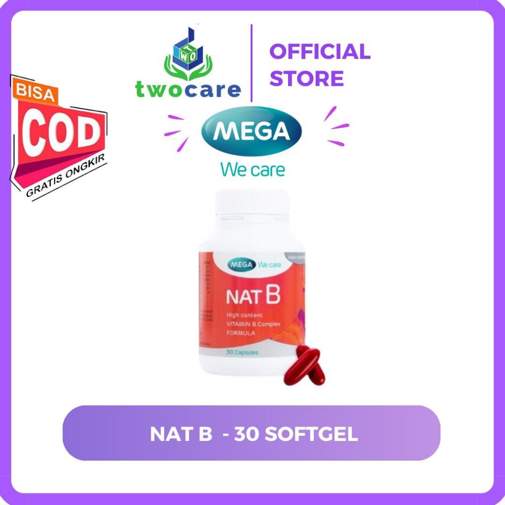Jual Mega We Care Nat B 30 Kapsul Suplemen Vit B Complex Menjaga ...