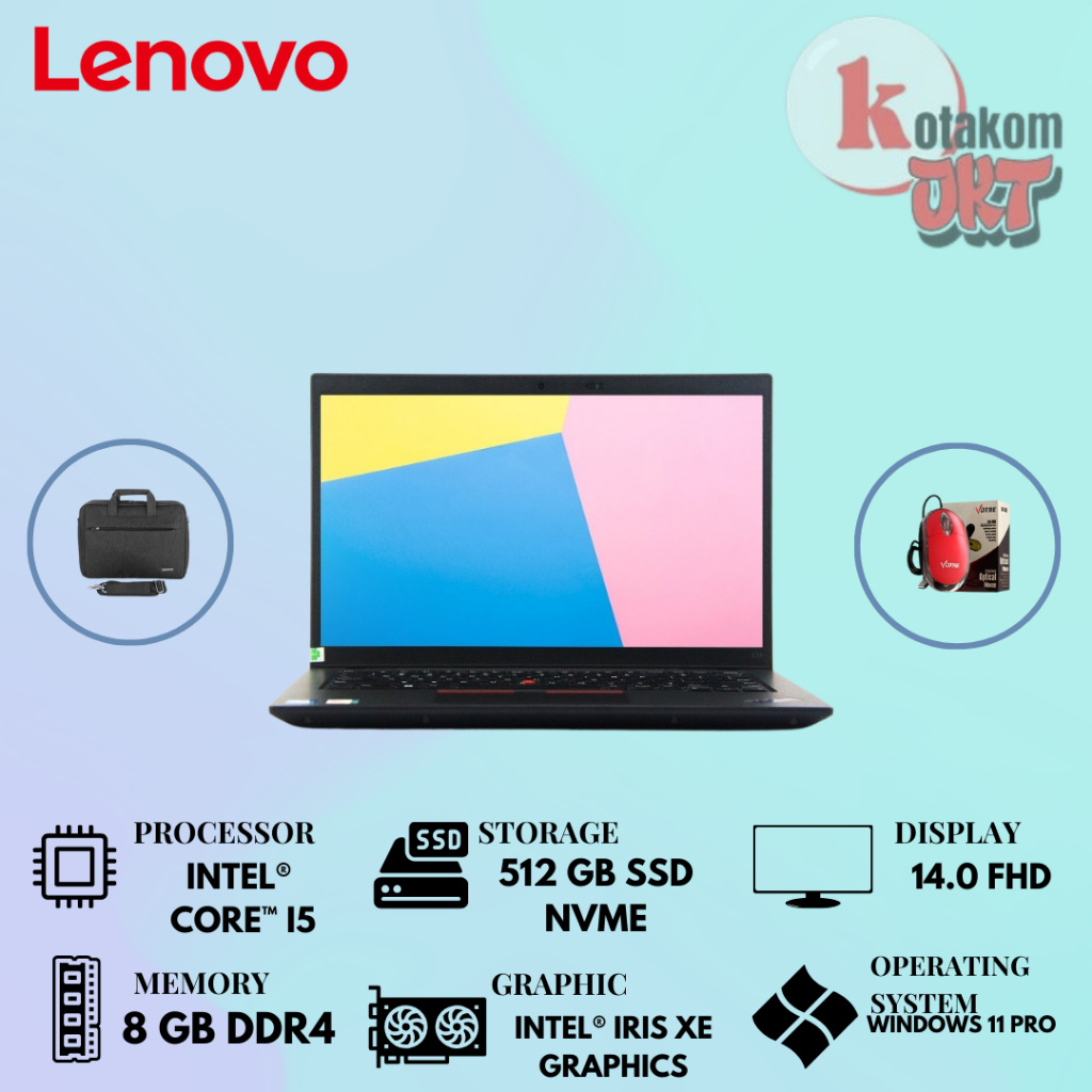 Jual Lenovo ThinkPad L14 Gen 3 with Intel i5 i5-1235U RAM 8GB - 512GB ...