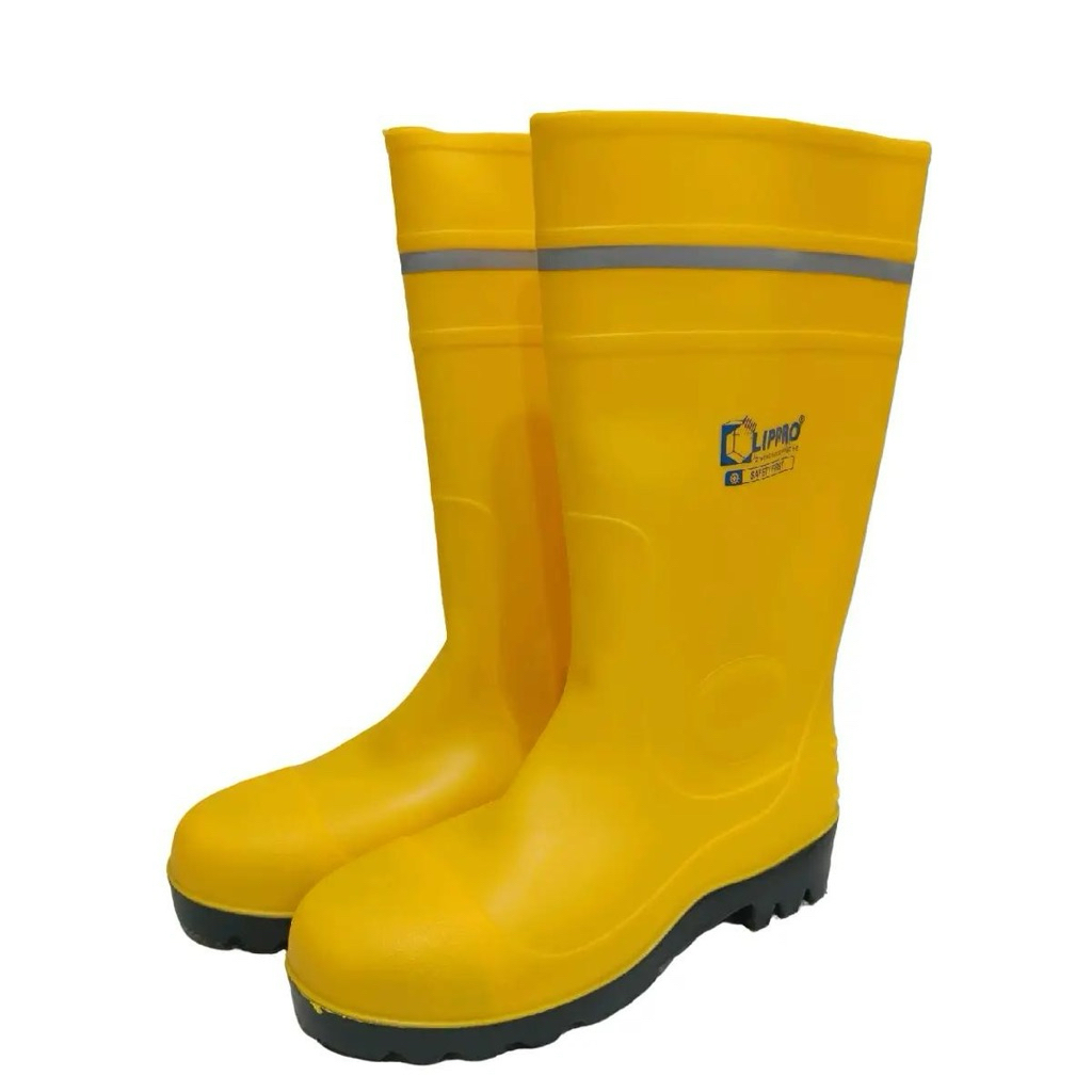 Jual SEPATU BOOTS SAFETY UJUNG BESI KUNING BOOTS SAFETY SHOES STEEL TOE ...