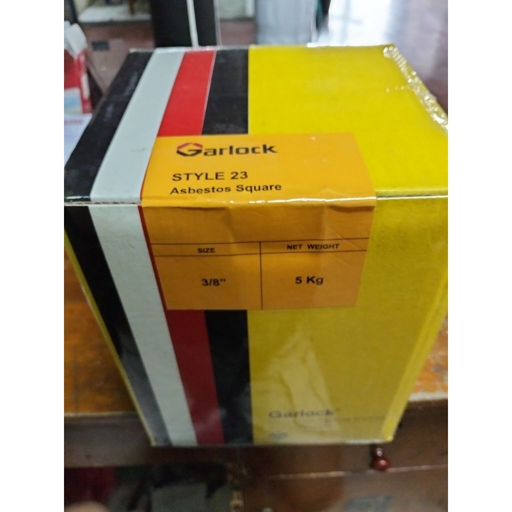 Jual gland packing garlock style 23 asbestos square uk. 6mm x 5kg ...