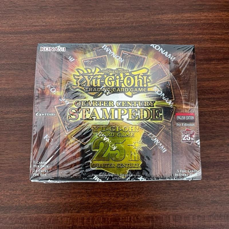 Jual YuGiOh Booster Box Sealed Quarter Century Stampede RA04 Rarity ...