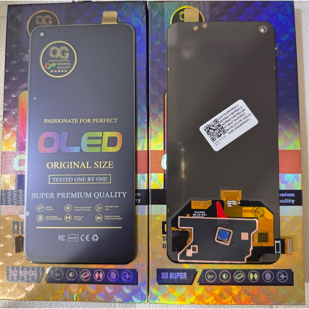 Jual NEW!! LCD OG OLED Oppo Reno 5 4G 5G-Reno 6 4G 5G-Realme GT 5G-GT ...