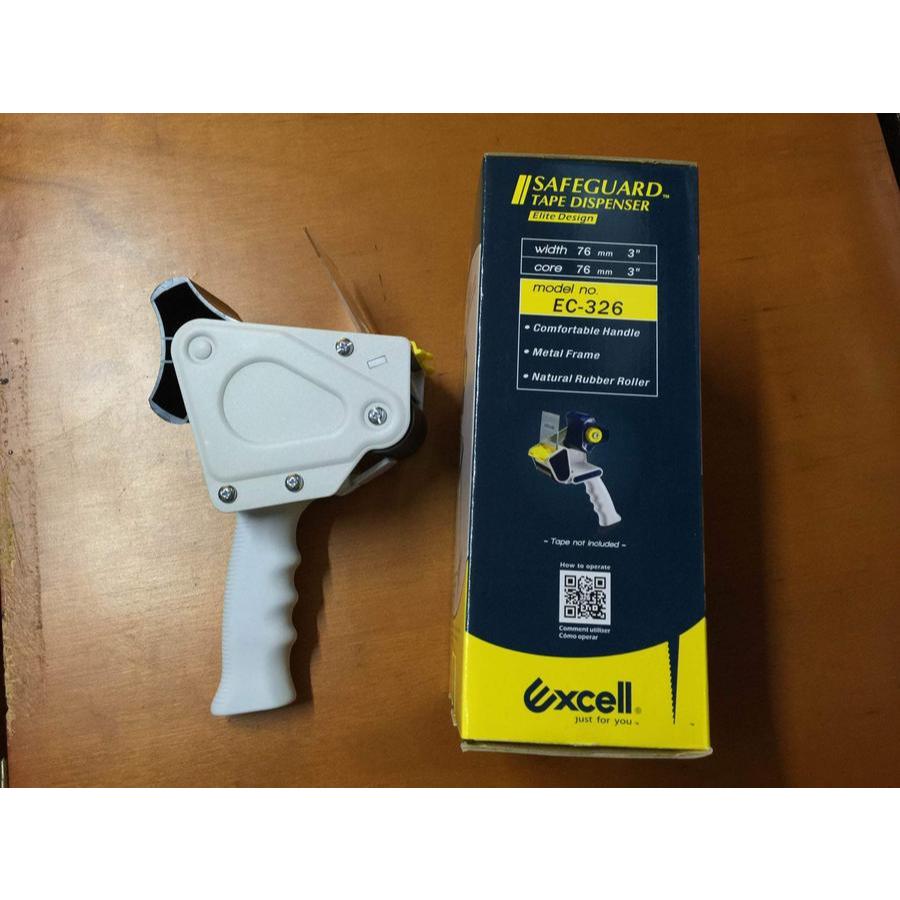 Jual Excell Tape Dispenser Plakban 3" EC-326( SAFEGUARD HAND CARTON ...