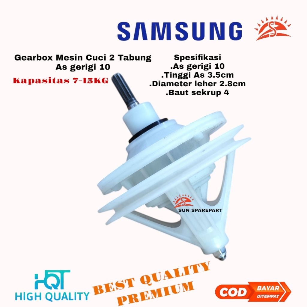 Jual Gearbox Samsung As Gerigi 10 Mesin cuci samsung 2 Tabung kapasitas ...