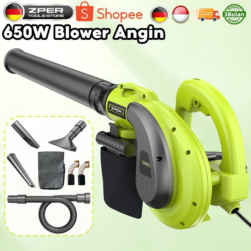 Jual ZPER Mesin Blower Angin Kencang 650W Meniup Menghisap Industri ...