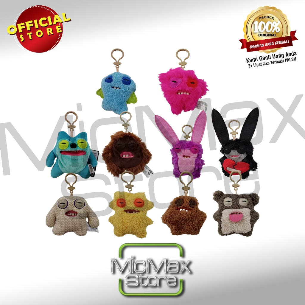 Jual Fuggler S5 Plush Clip On Keyrings 5 Inch BONEKA KEYCHAIN GANTUNGAN ...
