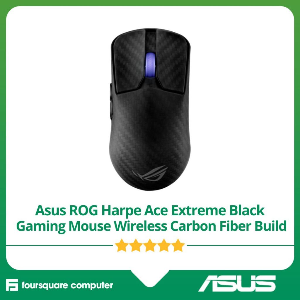 Jual Asus ROG Harpe Ace Extreme Black Gaming Mouse Wireless Carbon ...