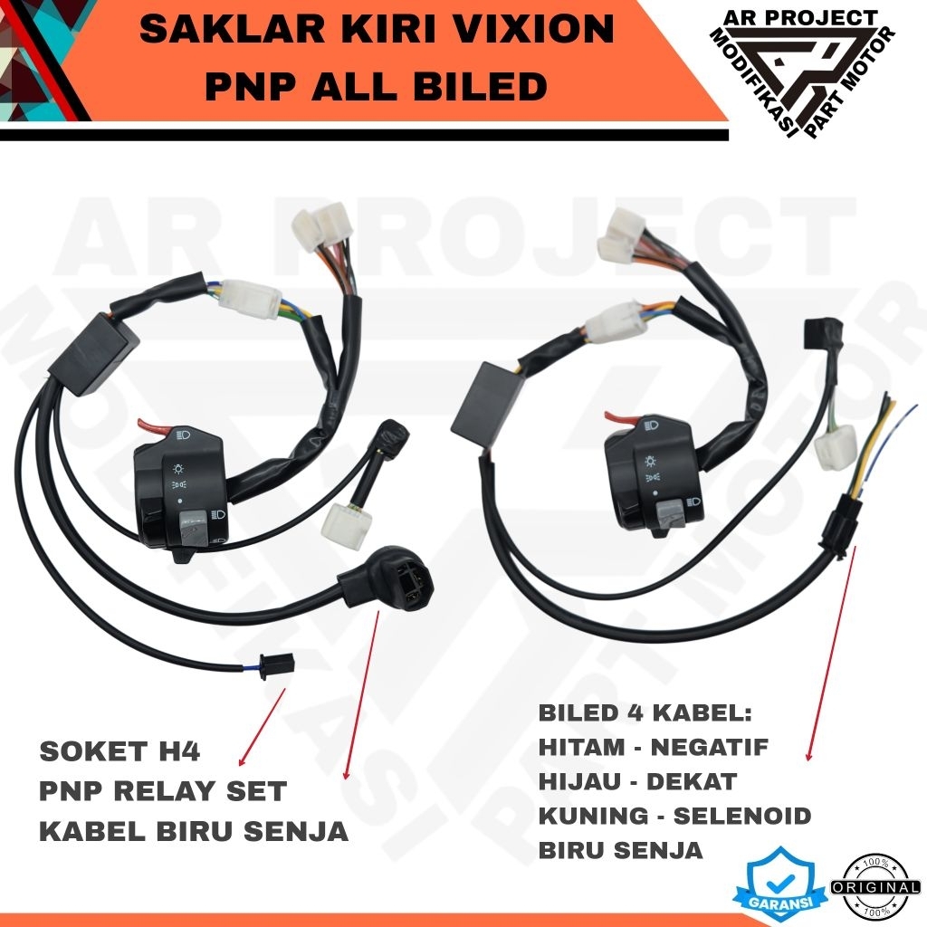 Jual SAKLAR KIRI VIXION CUSTOM BILED ALL VARIAN MOTOR - NMAX - VARIO ...