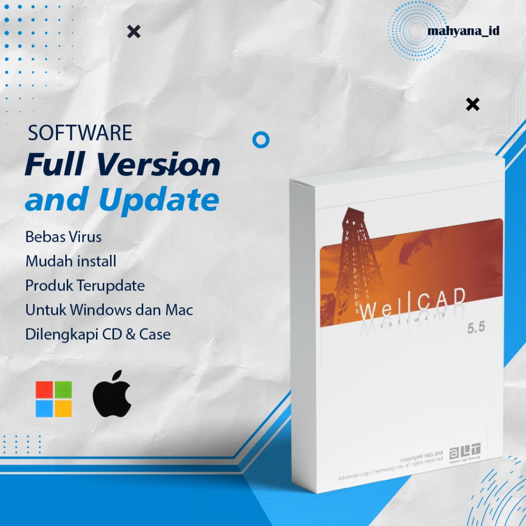 Jual Advanced Logic Technology WellCAD v5.5 | Activate advanced modules to build a package ...