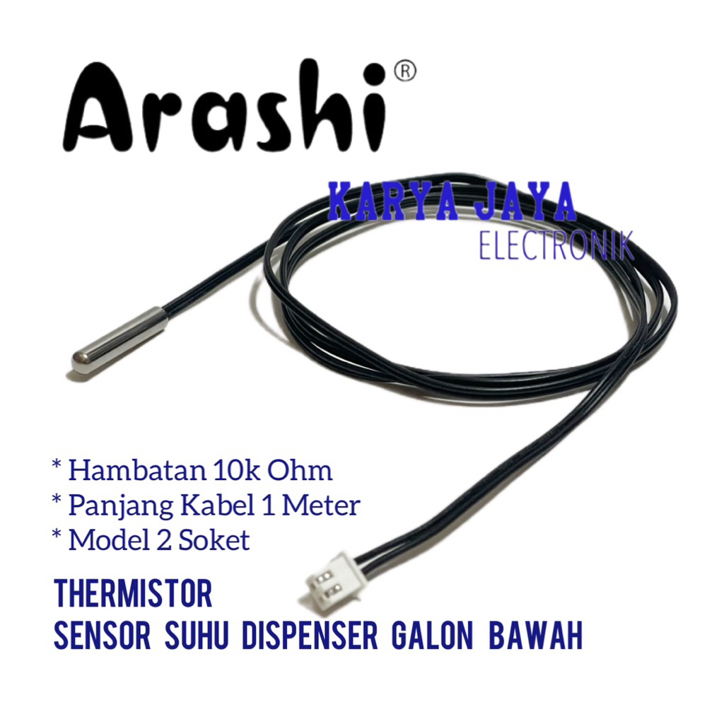 Jual THERMISTOR - Termis Sensor Suhu Dingin Dispenser Arashi Galon ...