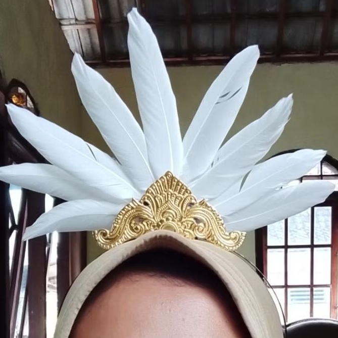 Jual BANDO TARI BULU ANGSA MINI | Shopee Indonesia