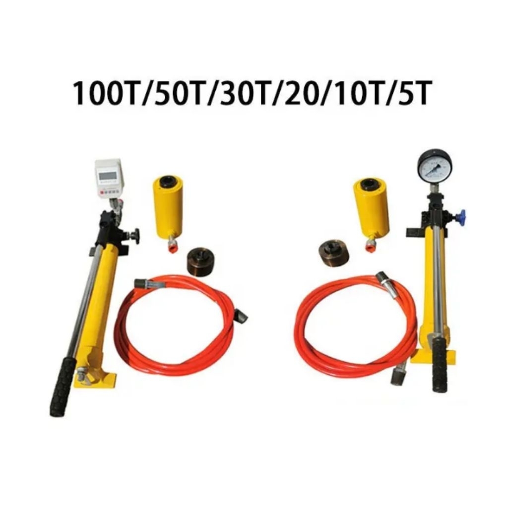 Jual Hydraulic Pull Out Tester TESS 100 Ton | Alat Uji Anchor Bolt ...