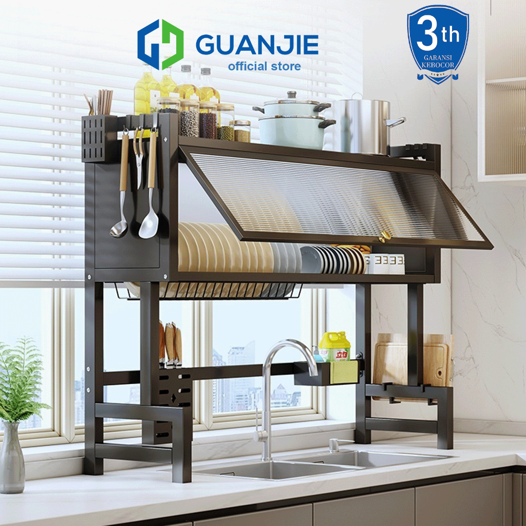 Jual GUANJIE - Rak Piring Wastafel Dengan Kabinet Rak Wastafel Cuci ...