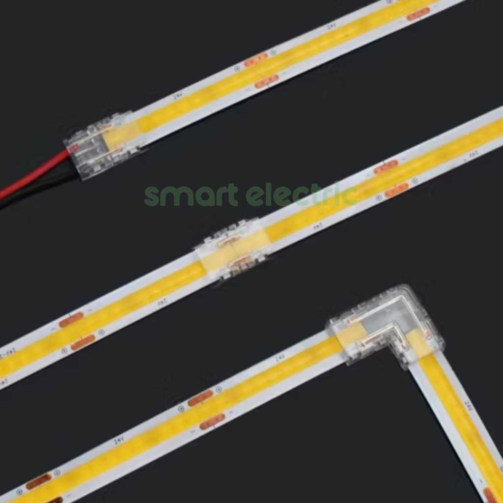 Jual Hannochs Sambungan LED Strip SMD COB Konektor Lampu 2835 12V 8mm ...
