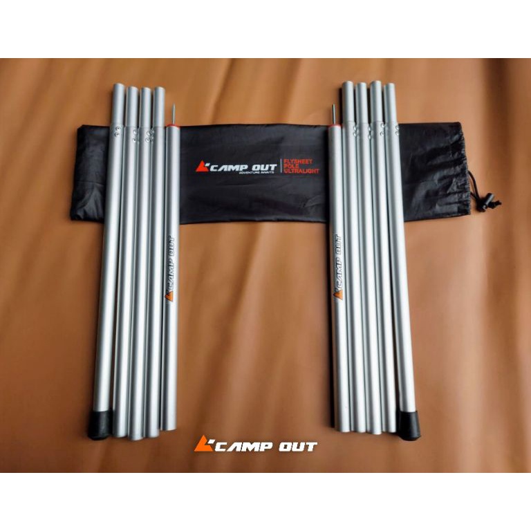 Jual Tiang flysheet alumunium Tiang tenda camping Tiang flysheet camp ...
