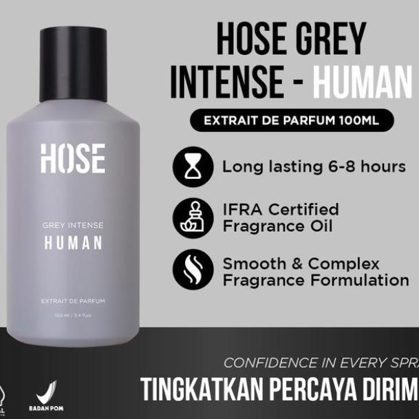 Jual HOSE EDP Grey Intense Human Extrait de Parfum 100 ml / Parfum ...