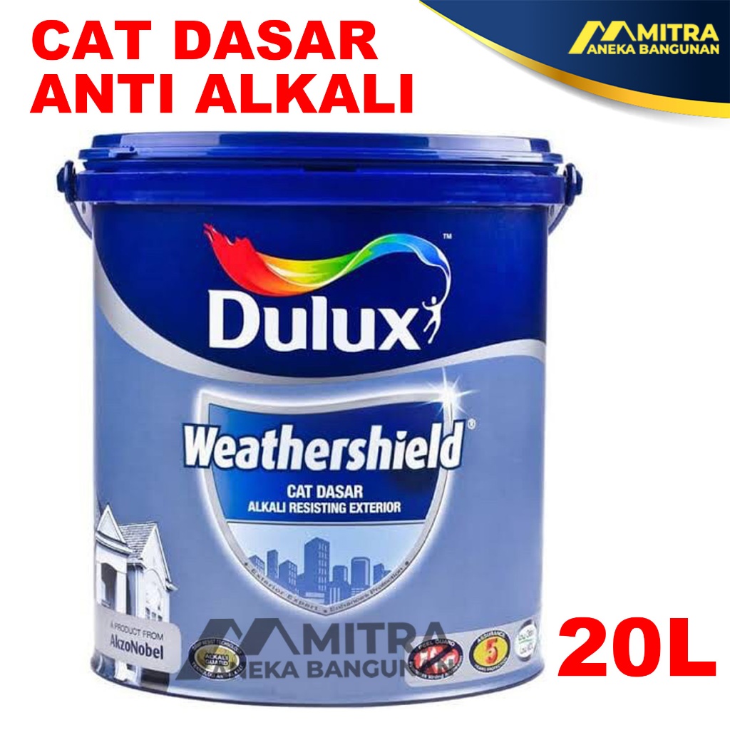 Jual CAT DASAR ANTI ALKALI DULUX WEATHERSHIELD ALKALI RESISTING 20 LITER / SEALER TEMBOK ...