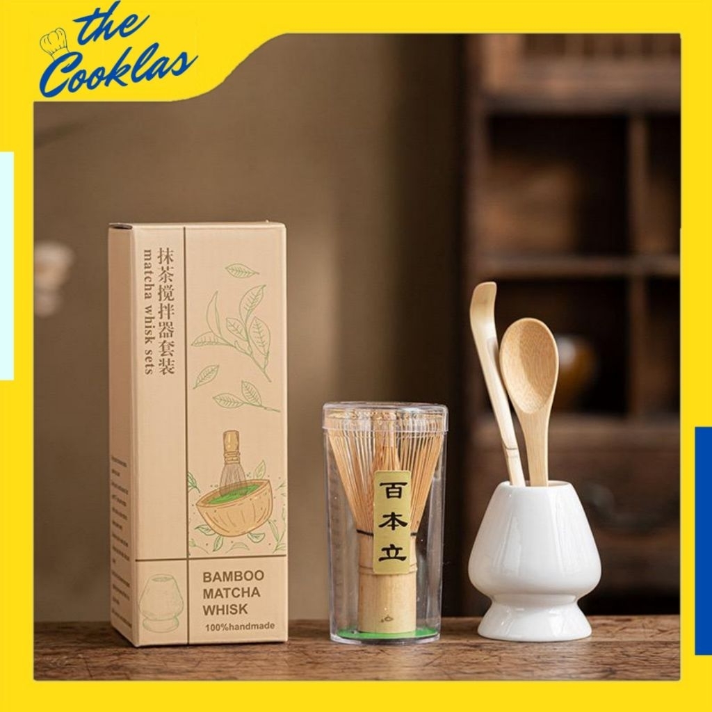 Jual Matcha Maker Starter Pack | 4 in 1 Set Alat Pembuat Matcha | Paket ...