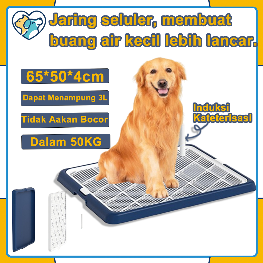 Jual Ukuran Besar Toilet Anjing 65CM*50CM*4CM Pet Tray Pee Pad Dog ...
