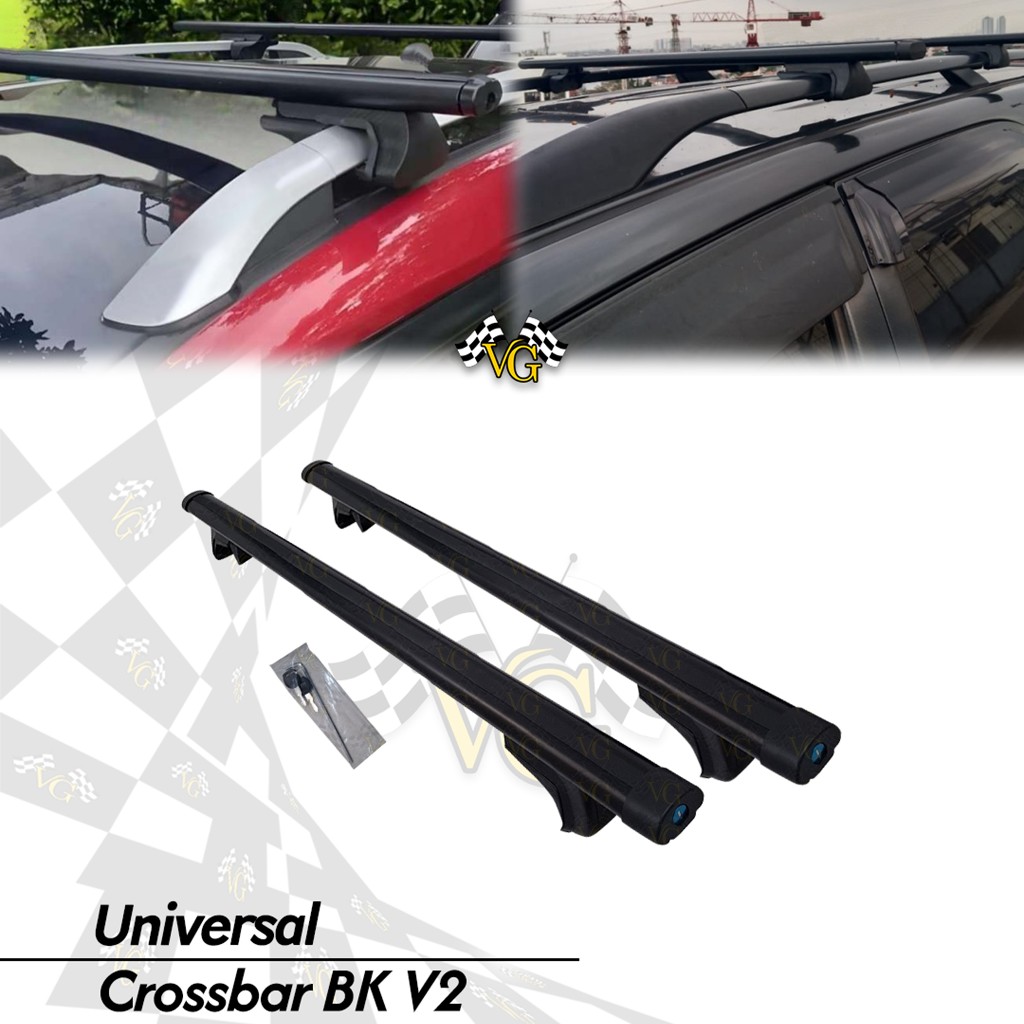 Jual Universal Crossbar Cross Bar Penopang Roofbox Roofrack Jepit Body ...