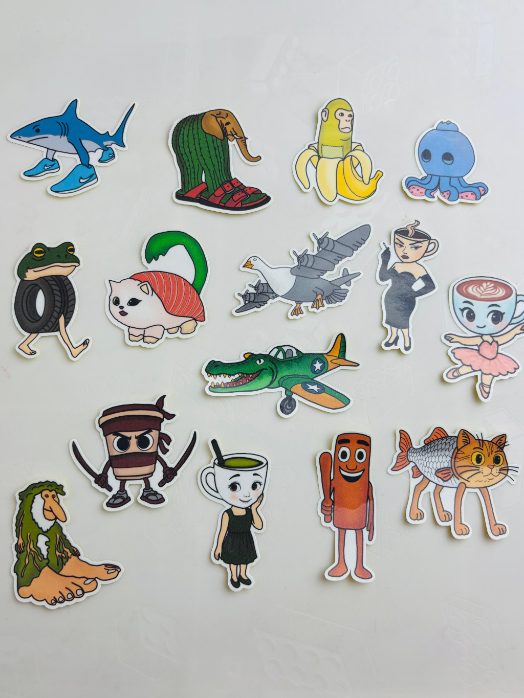 Jual Sticker karakter Anomali Brainrot Tung Tung Sahur 15 pcs Sudah di ...