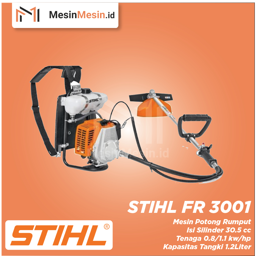 Jual STIHL Mesin Potong Rumput Gendong FR 3001 Brush Cutter FR 3001 | Shopee Indonesia