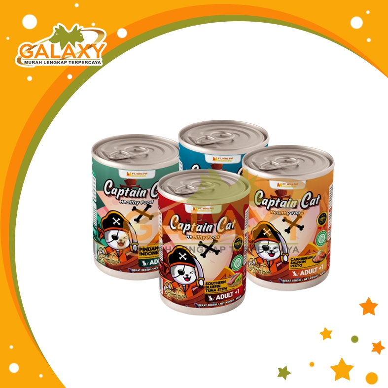 Jual Captain Cat Kaleng Signature Adult & Mother Kitten 400gr - Makanan ...