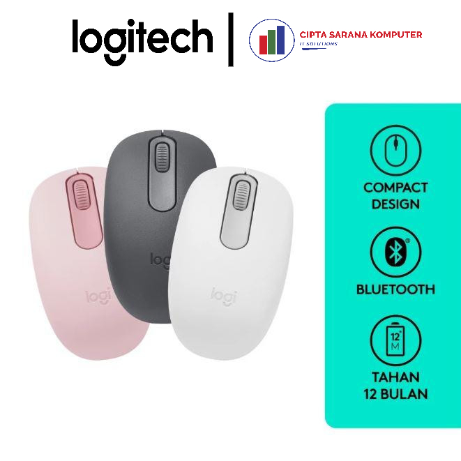Jual Logitech M196 Mouse Wireless Bluetooth, Ringkas dan Portabel untuk ...