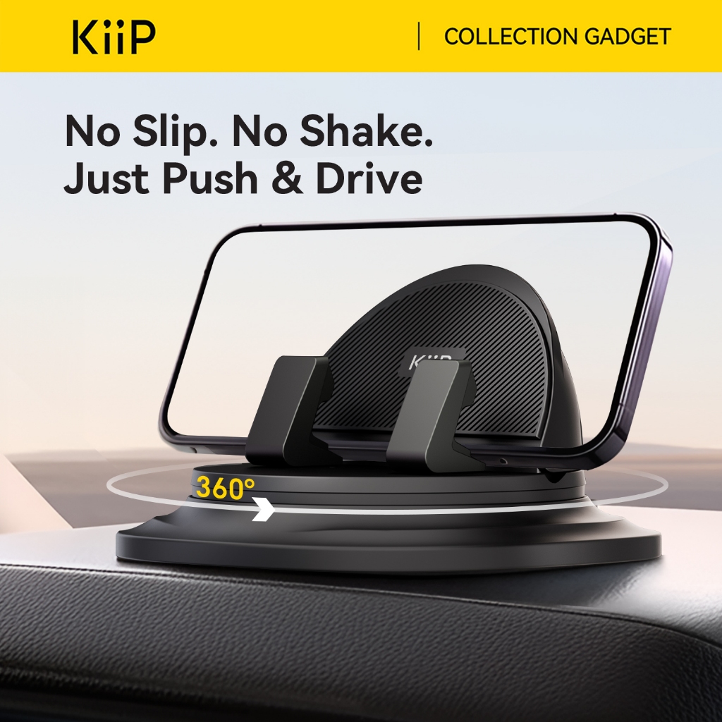 Jual KiiP G02 Dashboard Car Phone Holder Mobil Washable | Shopee Indonesia