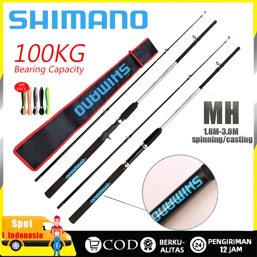 Jual SHIMANO Joran Pancing MH Tone joran pancing Seri CRUZAR 1.8m-3.0m ...