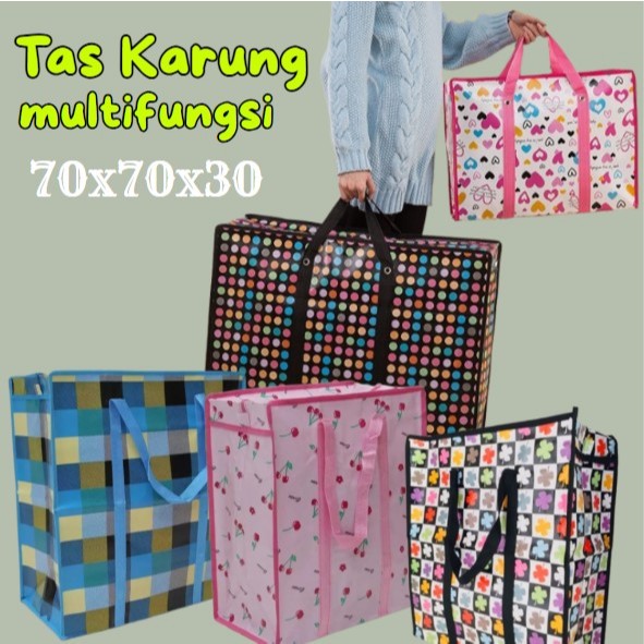 Jual Tas Karung Super Jumbo Multifungsi - Tas Laundry Tas Belanja Muat ...