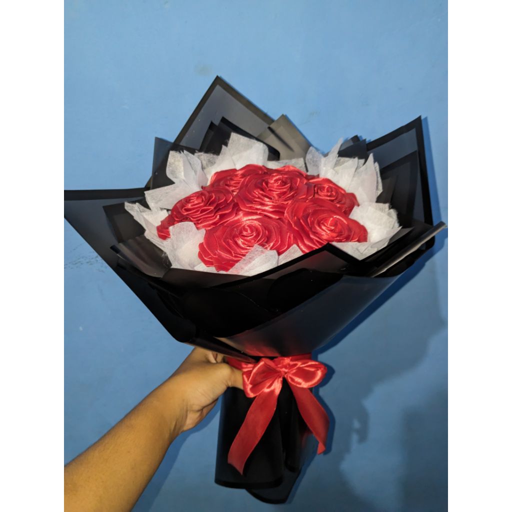 Jual buket bunga satin | Shopee Indonesia