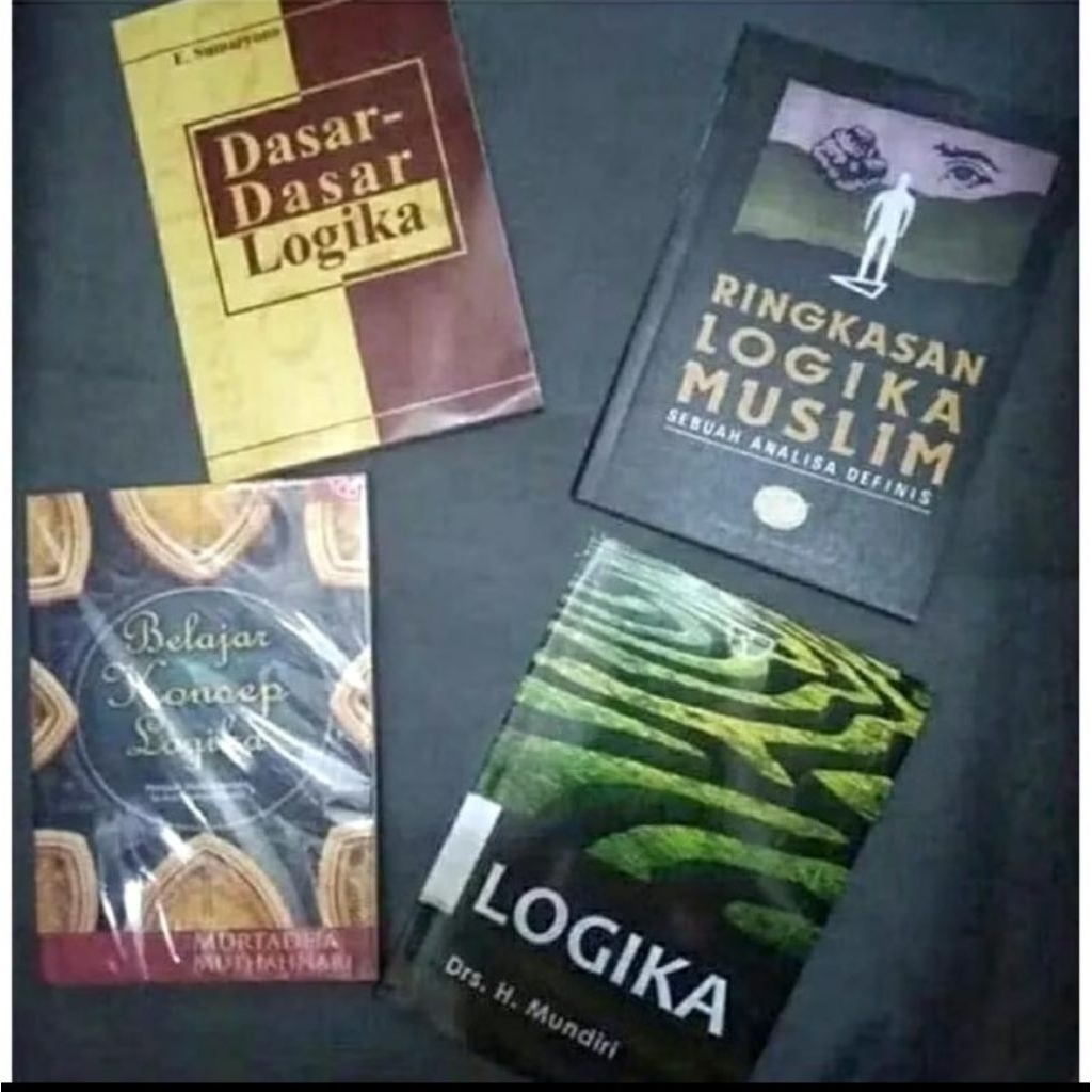 Jual Paket 4 buku Logika - Dasar Dasar Logika - Ringkasan Logika Muslim ...