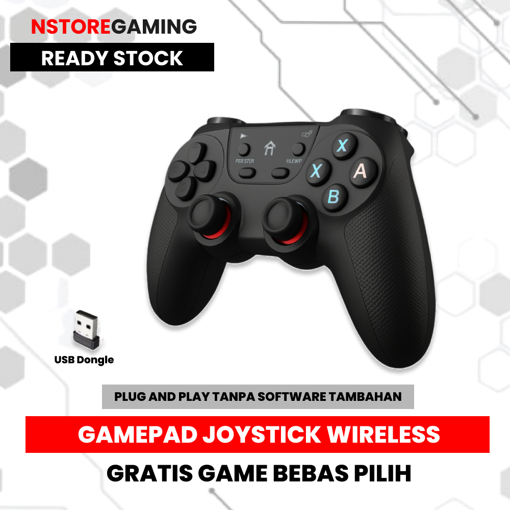 Jual Single Gamepad Wireless Gaming Controller Compatible XBOX360/PC ...