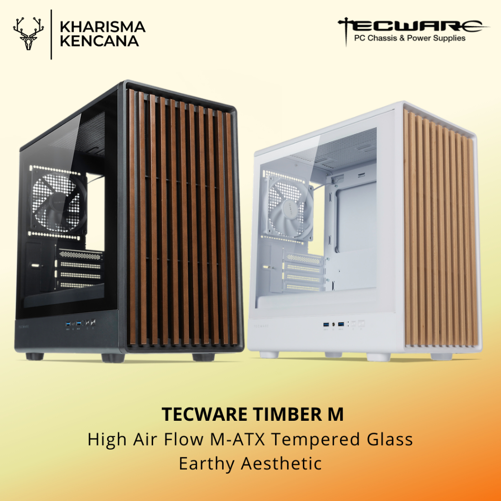 Jual Tecware Timber M High Air Flow M-atx Temper Glass Case | Shopee ...