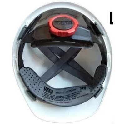 Jual Helm safety proyek MSA Lokal Fastrack +Tali Dagu Karet / helm ...