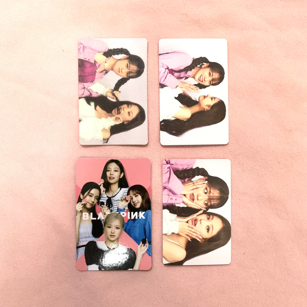 Jual [OFFICIAL] JENSOO JENNIE JISOO BLACKPINK WELCOMING COLLECTION 2022 PHOTOCARD UNIT JENCHU ...