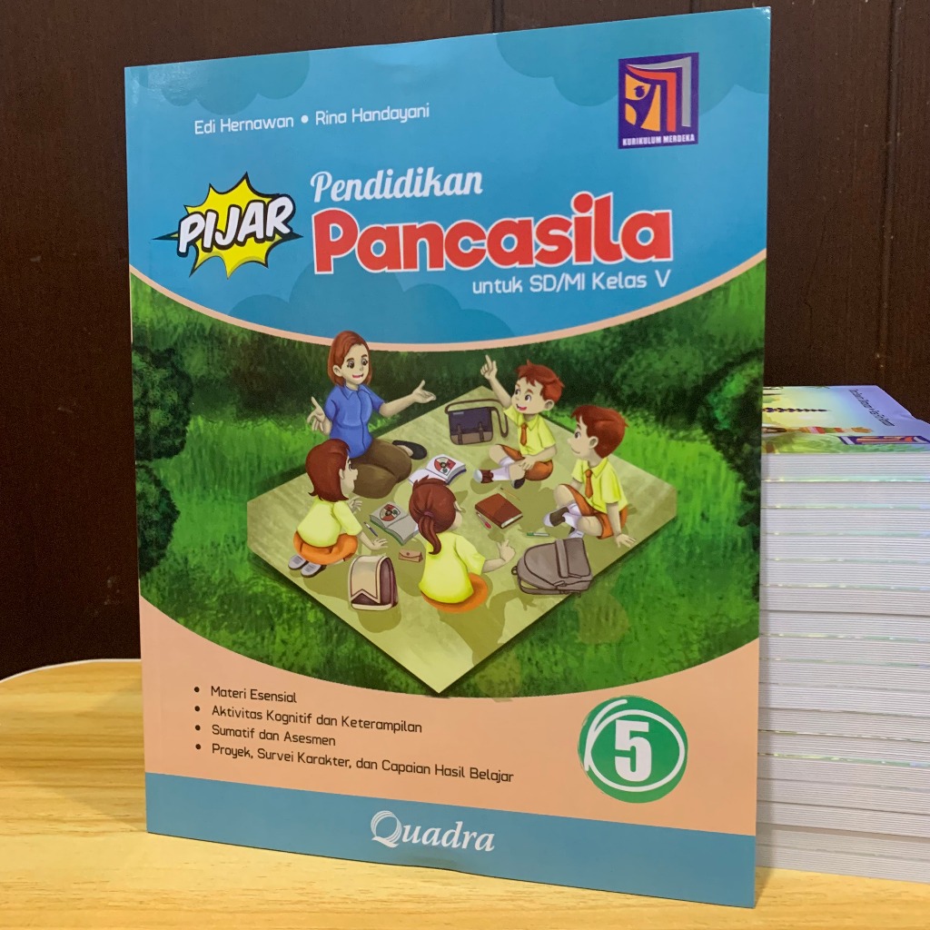 Jual Pijar Pendidikan Pancasila Kelas 5 SD/MI Penerbit Quadra Kurikulum Merdeka | Shopee Indonesia